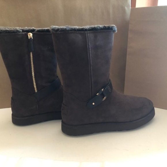 UGG | Shoes | Ugg Classic Berge Genuine Shearling Suede Boot | Poshmark